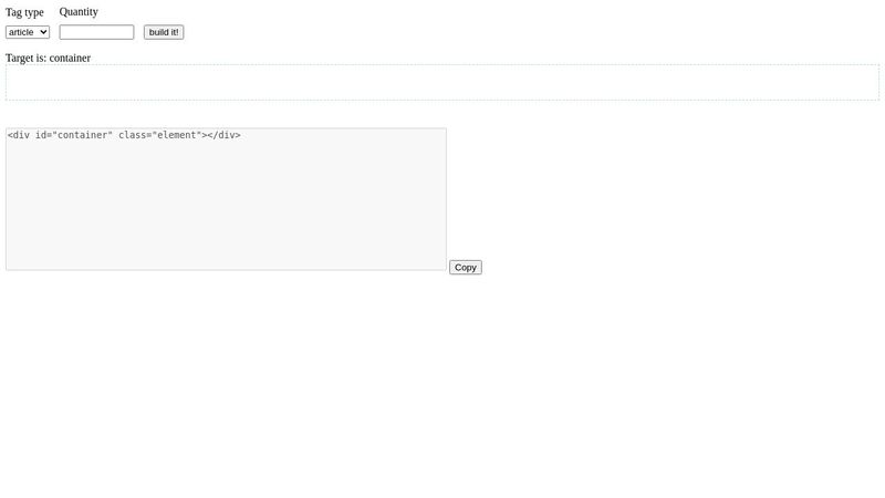 U-build2 Native JS prototype