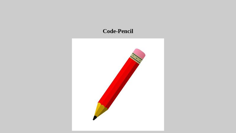 CSS Code-Pencil