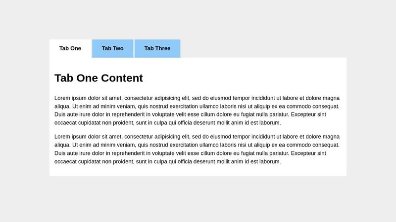 new Tap with css & Responsive