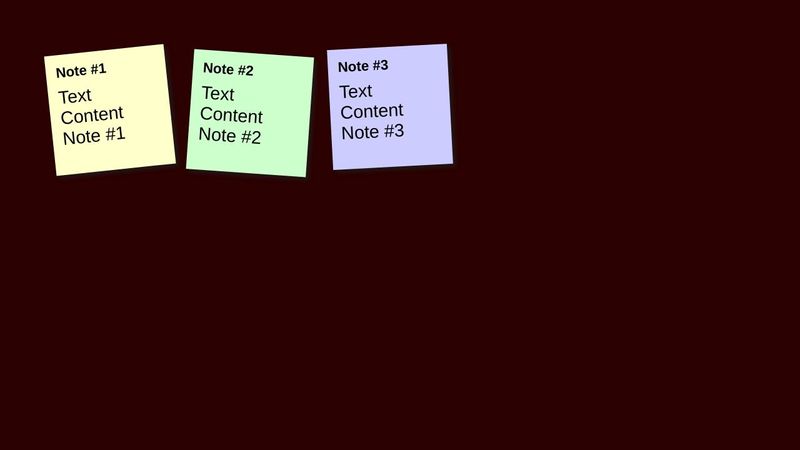 Sticky Note Effect