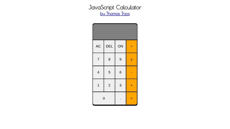 JavaScript calculator - freeCodeCamp