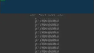 Smooth scrolling to anchor with pure javascript
