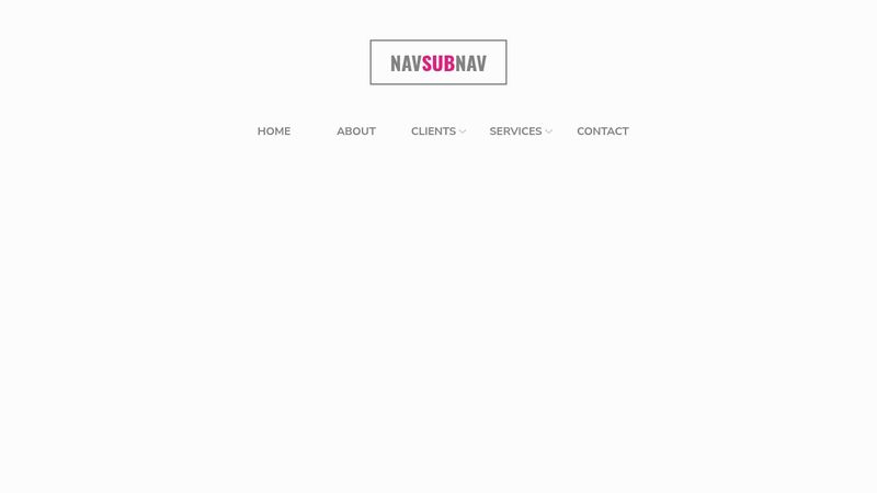 Nav with Subnav Challenge