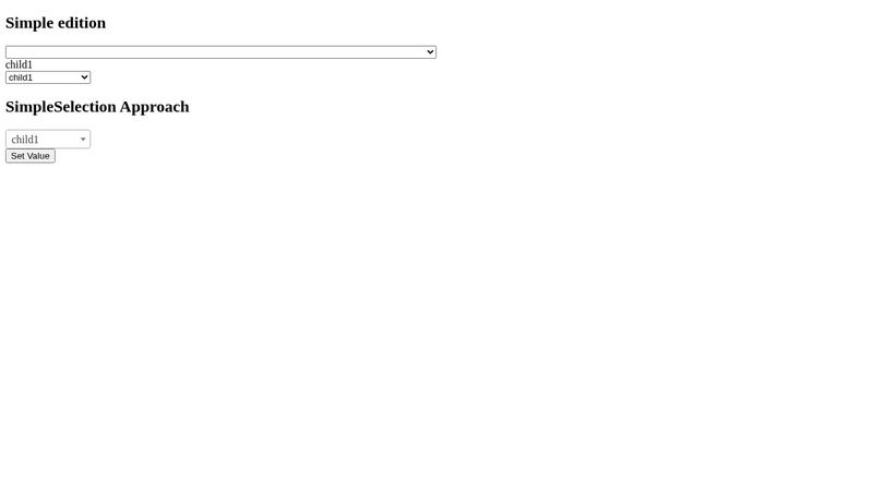 Knockout select2 bindings demo