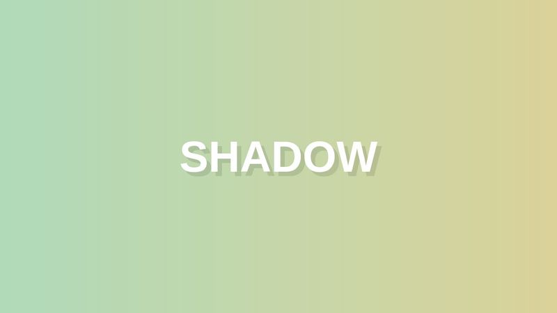 Mousemove Text Shadow CSS and Javascript
