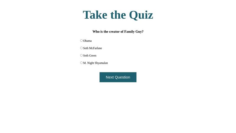 JavaScript Quiz