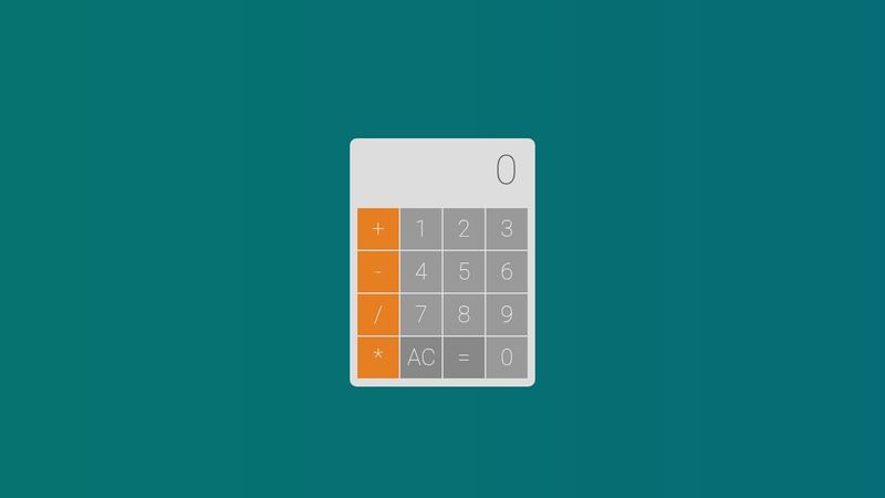 Simple Javascript Calculator