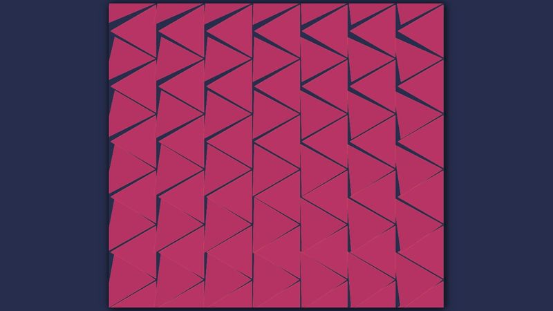 Pure CSS 🔺 grid tile flip