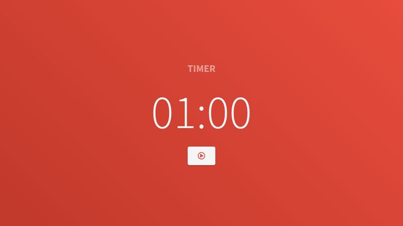 Vue: Timer ⇢ WIP