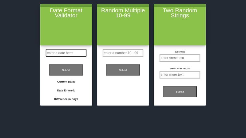 Form Interactions with JS