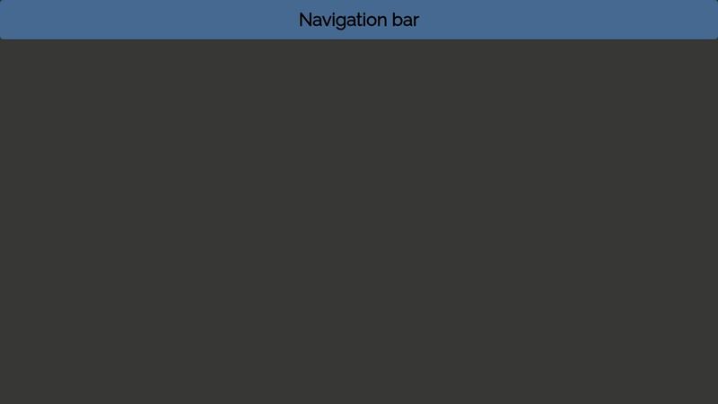 navbar scroll animation