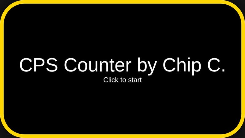 CPS Counter