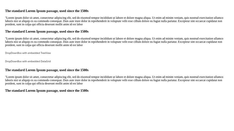 Single Selection - DevExtreme Drop Down Box