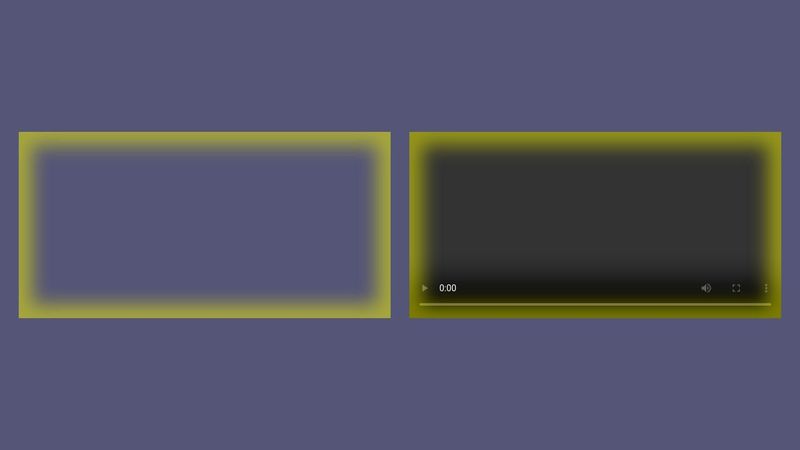 vignette effects with inset box-shadow