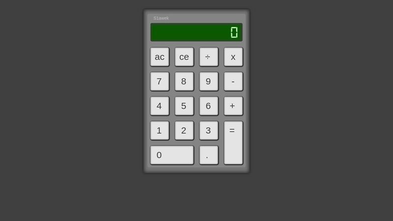 JavaScript calculator - FreeCodeCamp