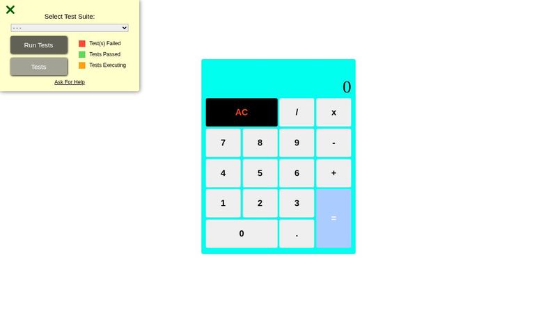 JavaScript Calculator - freeCodeCamp