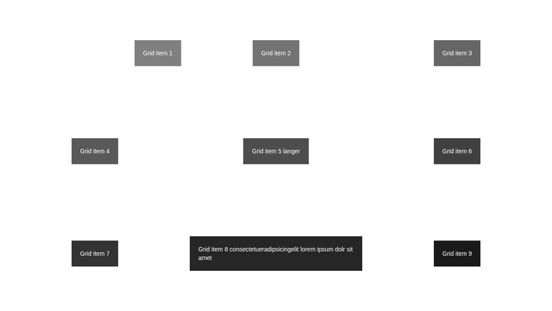 CSS grid playground - alignment