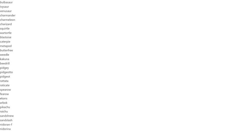 React Pokemon render props storage