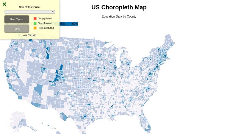 US Choropleth Map