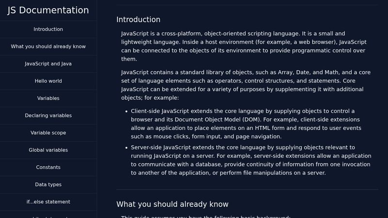 FCC: Technical Documentation Page