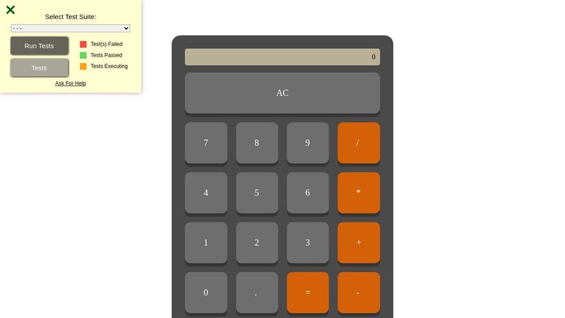 Calculator (freeCodeCamp Project)