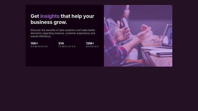 Stats Preview Card Component Frontend Mentor Solution