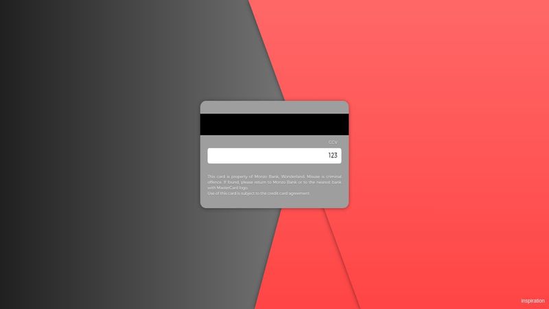 Credit Card Pure CSS