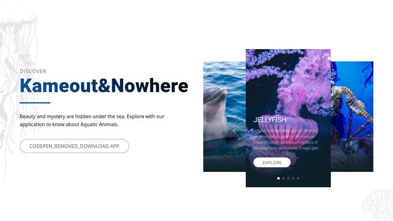 Landing page with swiper #css #swiper.js