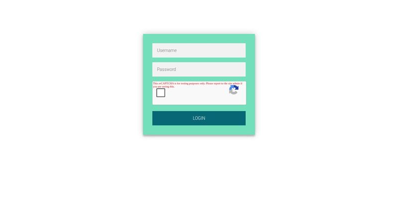 Implementing Google reCAPTCHA HTML CSS jquery