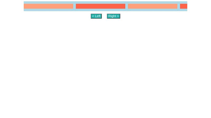 Horizontal scroll on mousewheel movement and button click (JS)