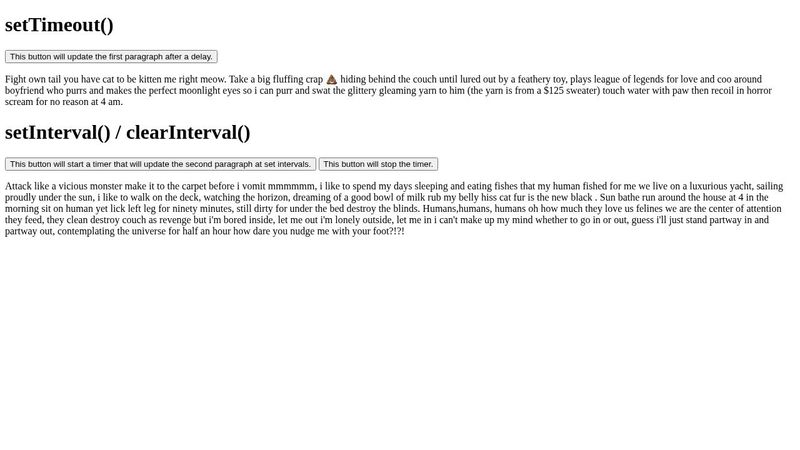 COMPSCI 719 Module 5.3 Timer events