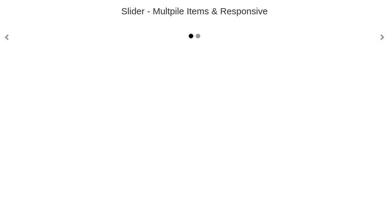 Multiple Image Slider