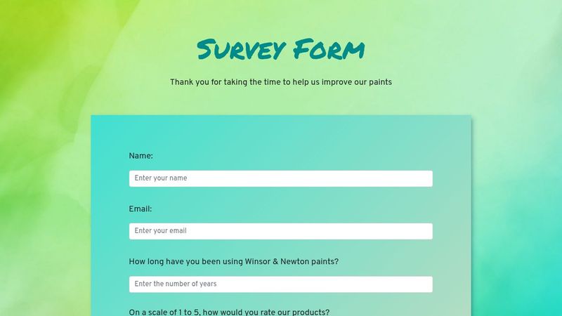 Survey Form
