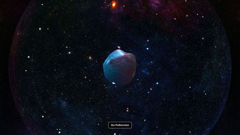 Space globe - Three.js