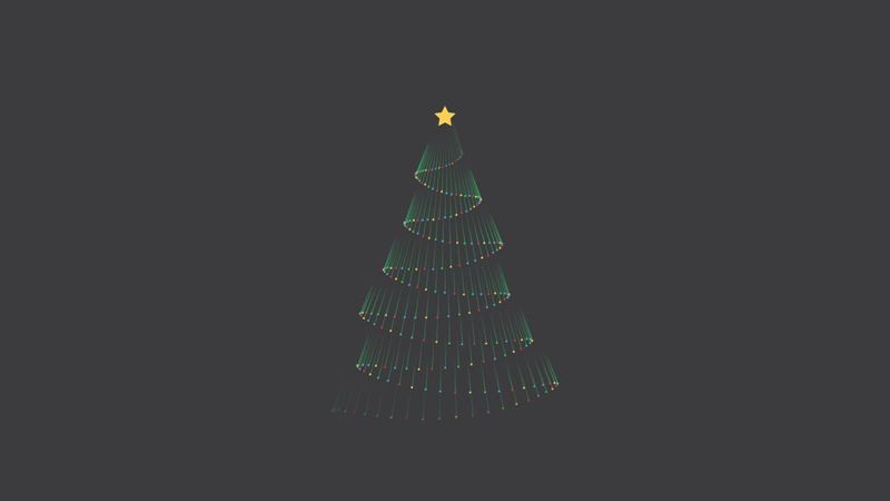 [CPC] CSS Meteor Christmas Tree