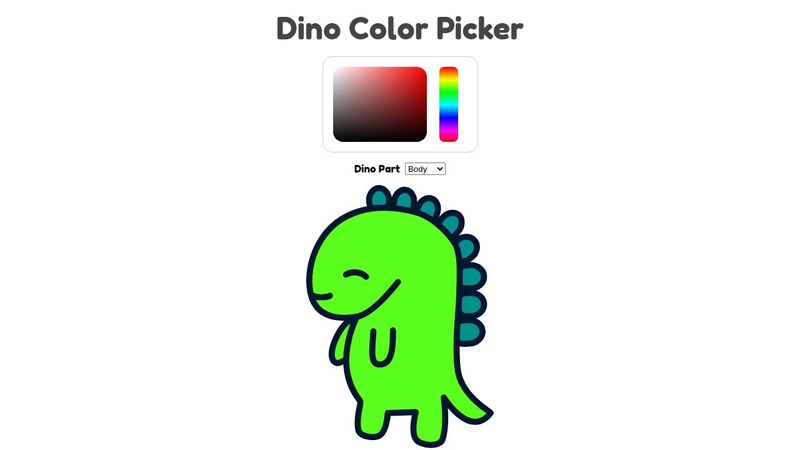 Dino Color Picker