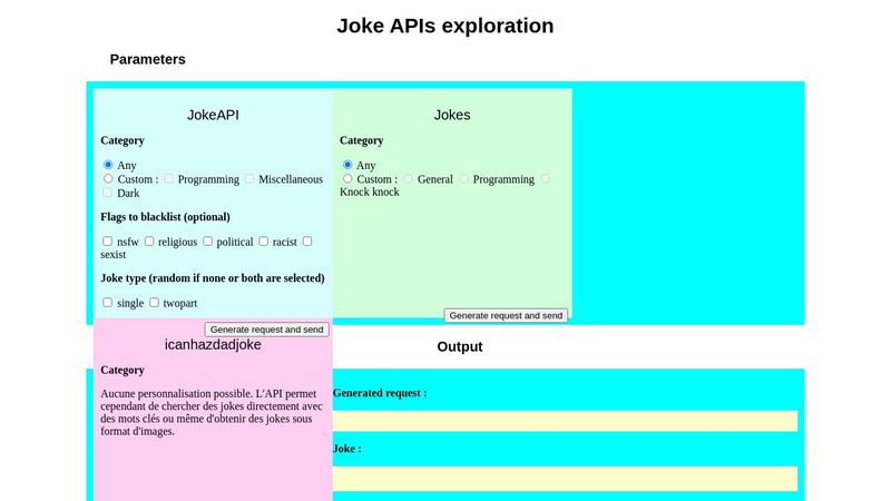 Testing 3 joke APIs