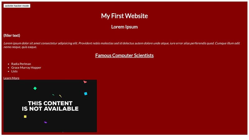 Build a simple website [Pt 1 HTML & CSS]