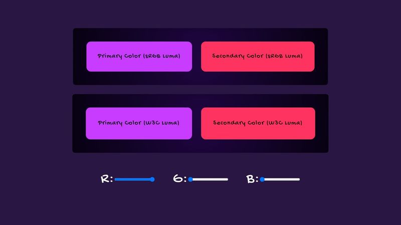 Switch font color for different backgrounds with CSS ( Luma )