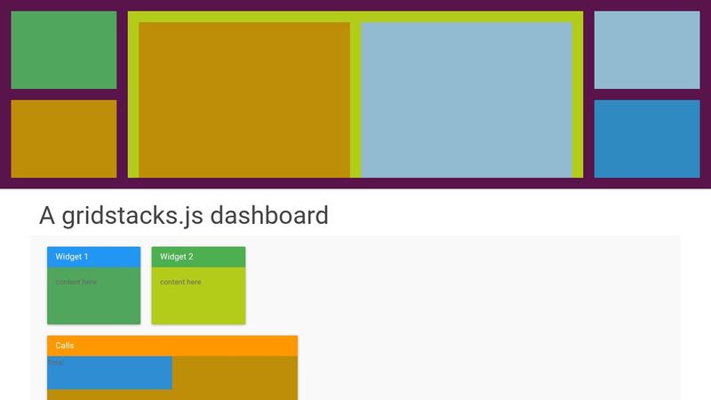 [experiment] gridstack.js