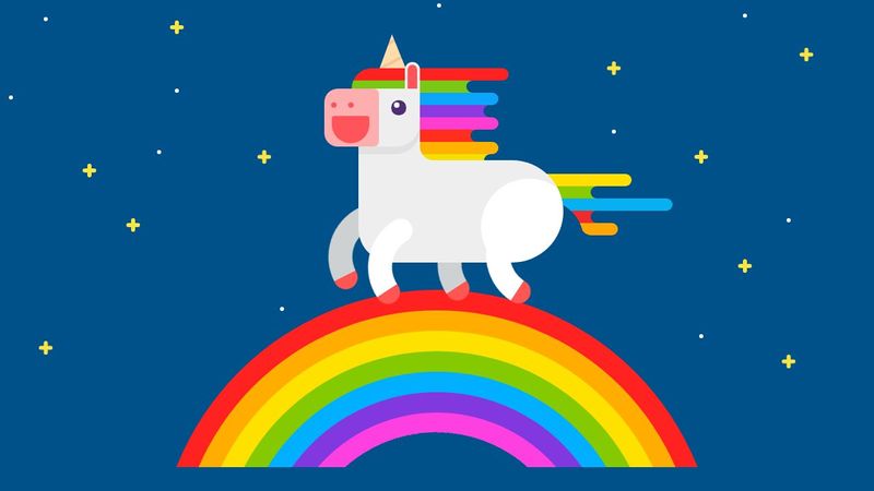 🦄 Pure CSS Unicorn · Animated CSS Unicorn 🦄