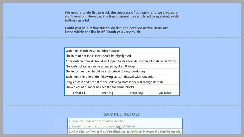 Tasks To Do - React JS