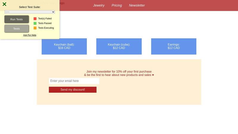 FCC: Product Landing Page