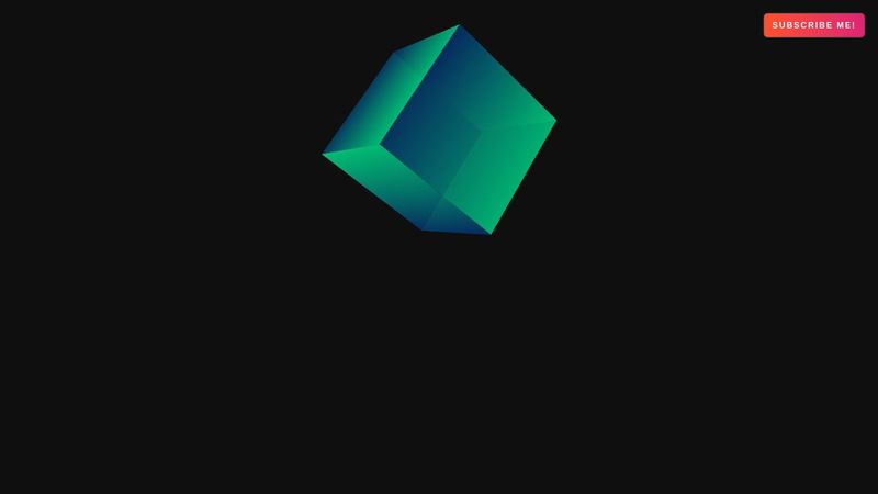 CSS 3D Cube