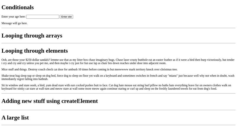COMPSCI 719 Module 3.6 Conditionals