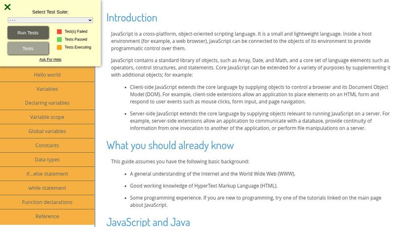 Responsive Web Design - Technical Documentation Page