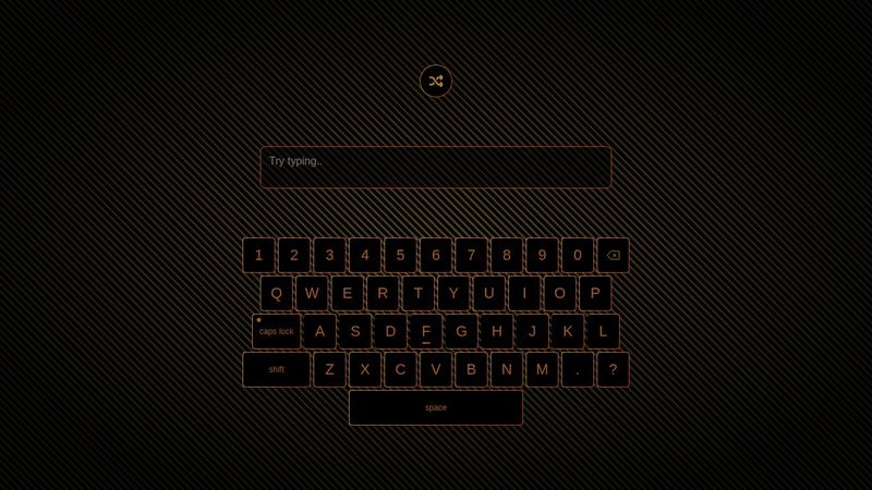Keyboard - Button Press.