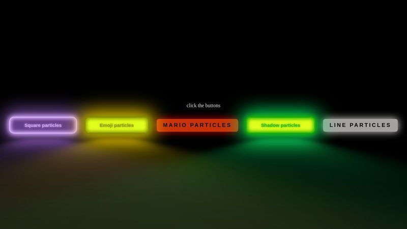 Click Button Particles