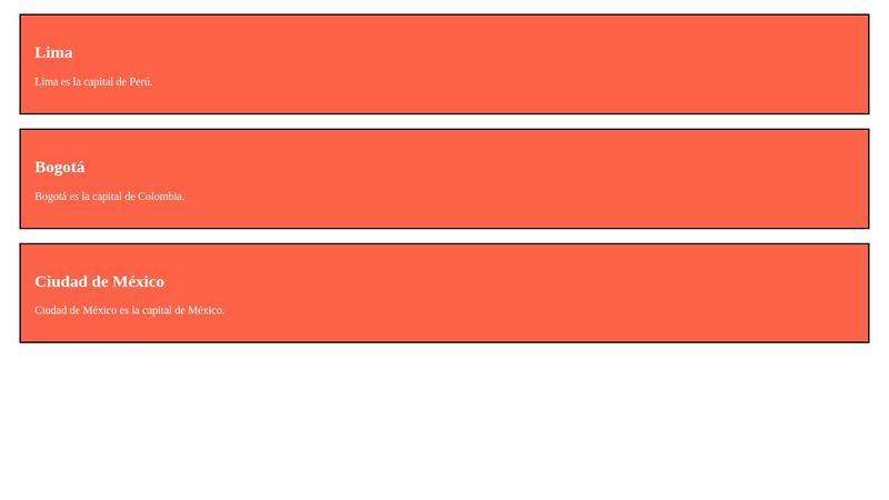 HTML Classes Atribute