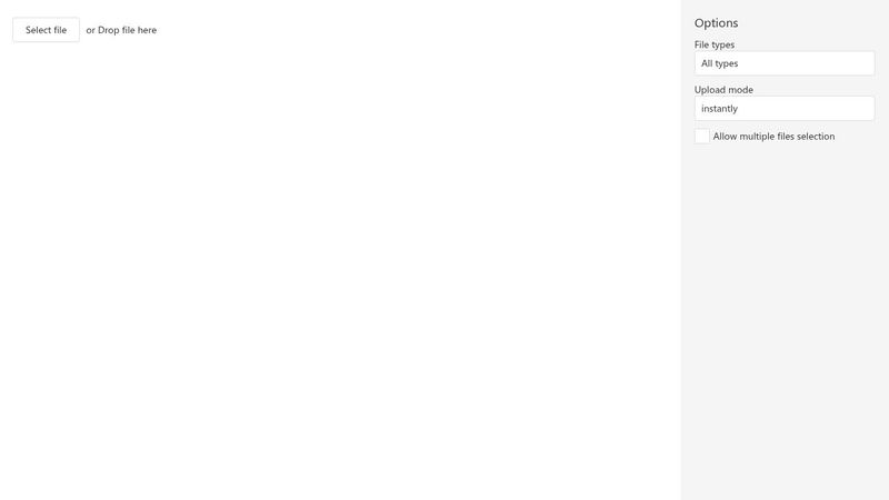 Async Upload - DevExtreme File Uploader